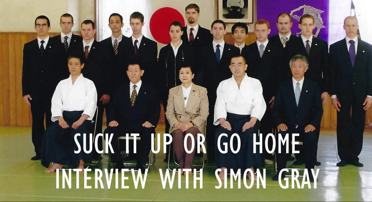 Suck It Up or Go Home – Intervista a Simon Gray – Aikido Italia Network
